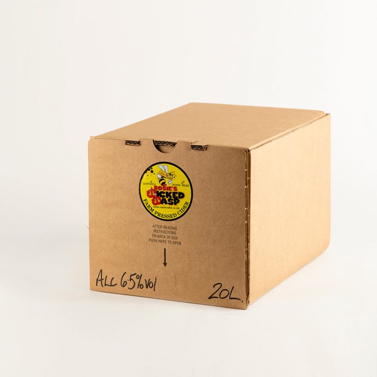 Rosies Wicked Wasp Cider - Bag In Box - Rosies Cider